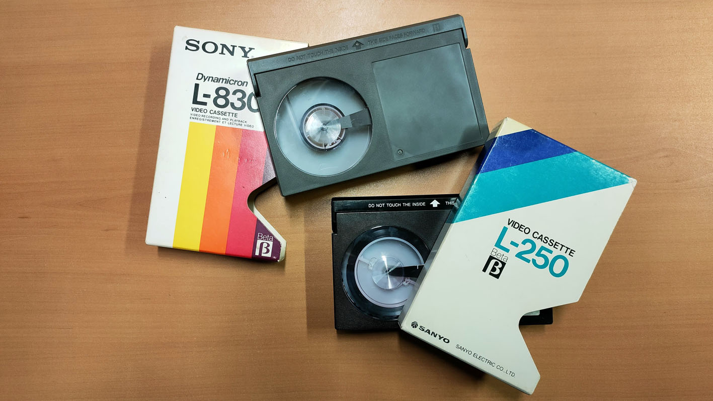 Digitalización de Cintas de Vídeo Betamax - Cintas de Vídeo