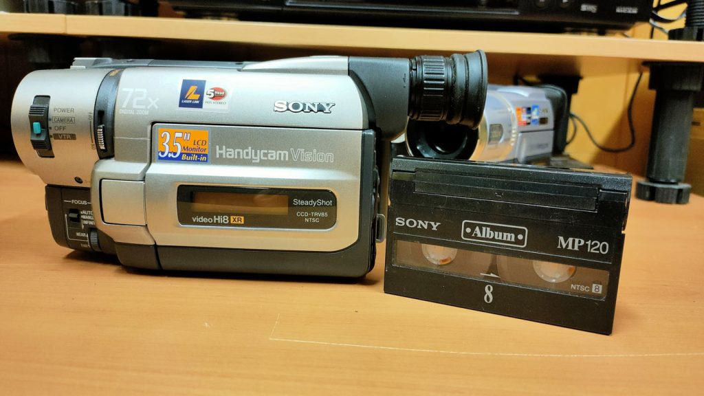 En Cintas de Vídeo digitalizamos cintas de Vídeo 8 y HI8 grabadas en el ...